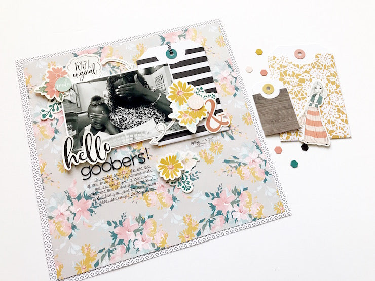 Hello Goobers! Layout | Victoria Calvin – Felicity Jane