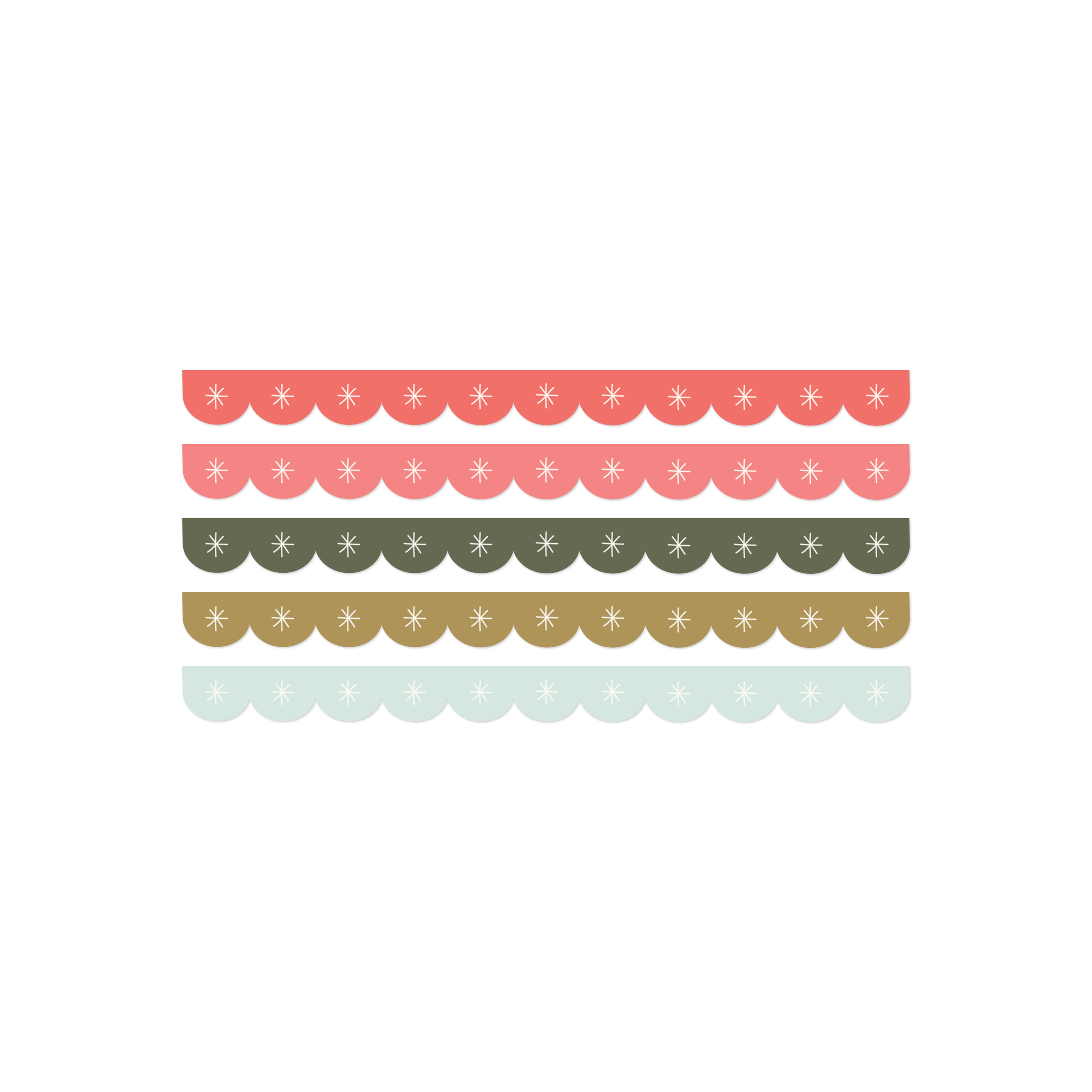 Ivy Scalloped Borders | Printables & Cut Files – Felicity Jane